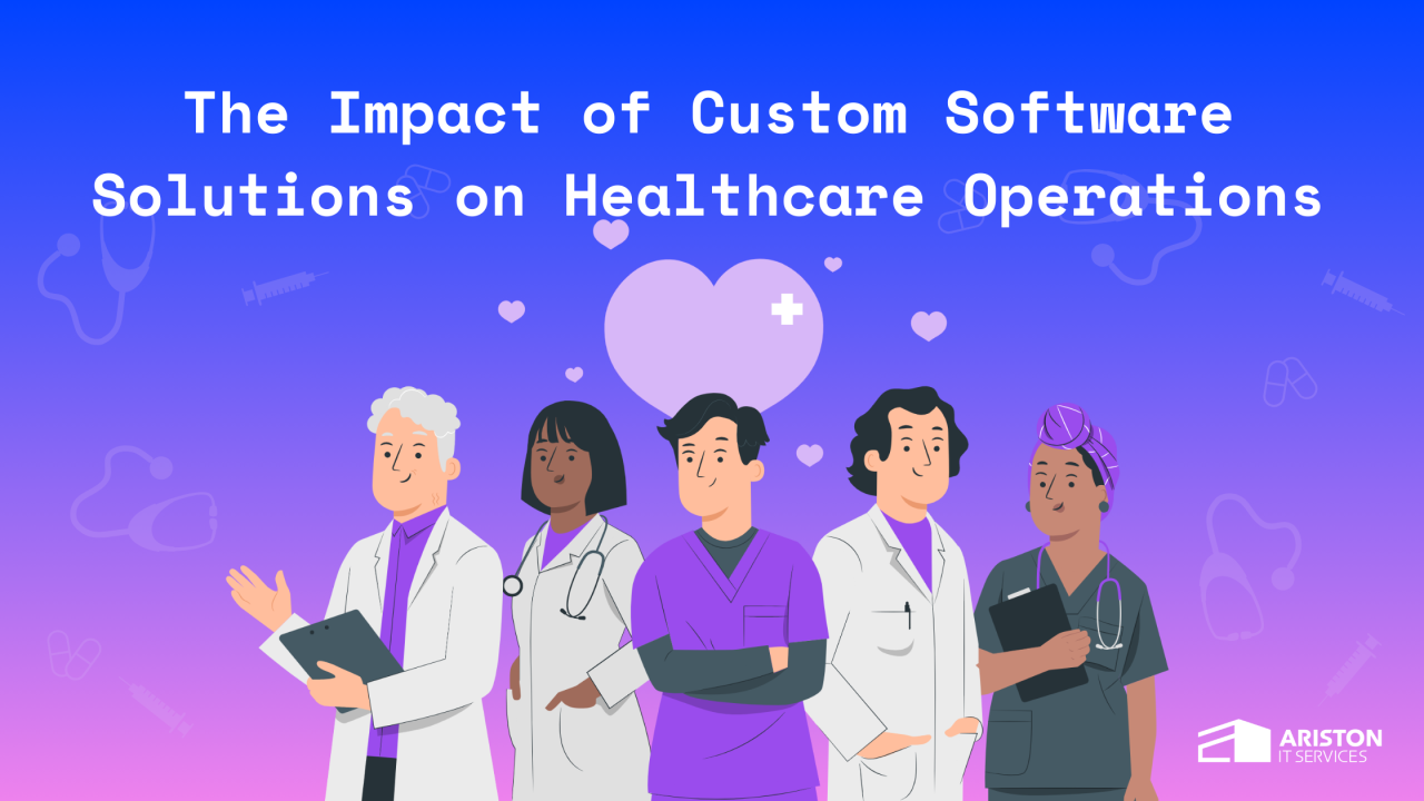 The Impact of Custom Software Solutions on Healthcare Operations